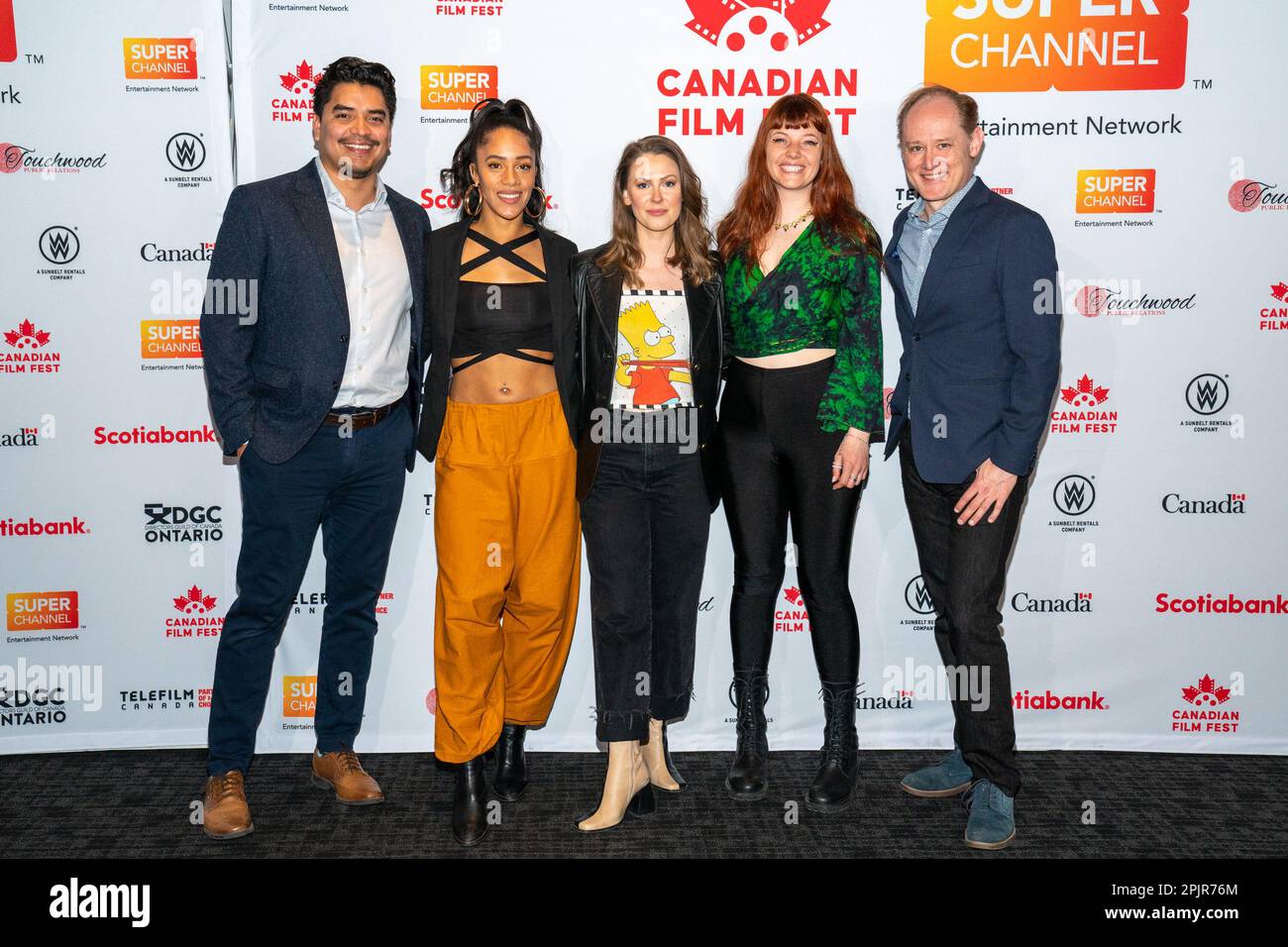 Toronto, Canada. 01st Apr, 2023. Jose Rosales, Chyann Garrick, Joy ...