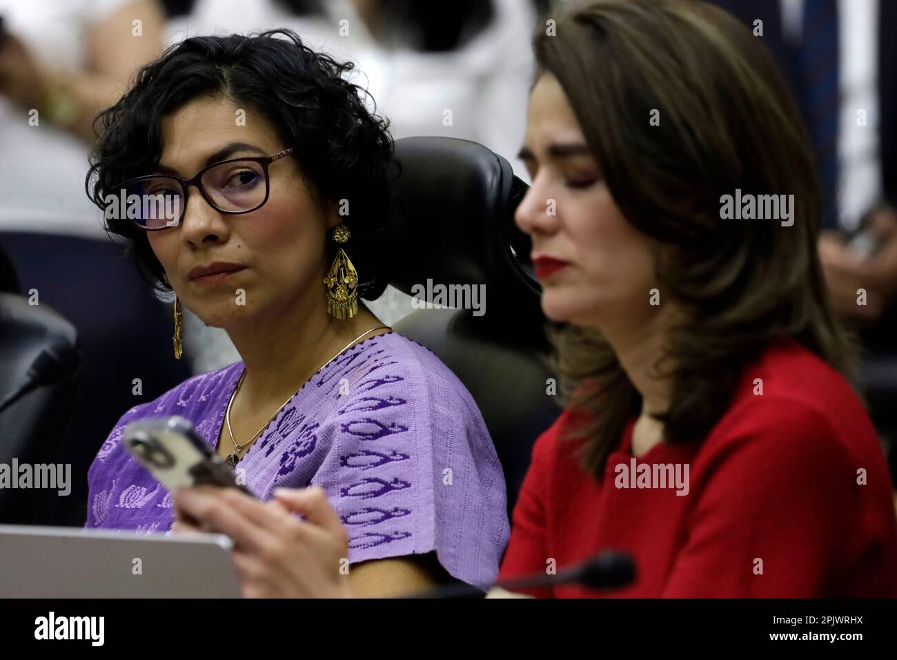 Non esclusiva: 3 aprile 2023, Città del Messico, Messico: Consiglieri ...