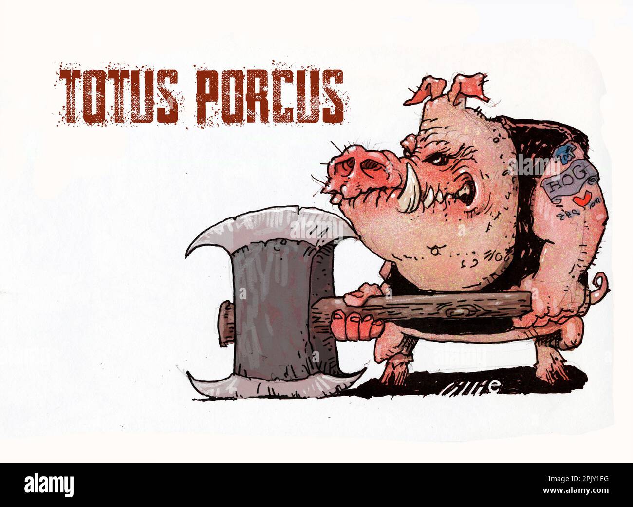 Hog art immagini e fotografie stock ad alta risoluzione - Alamy