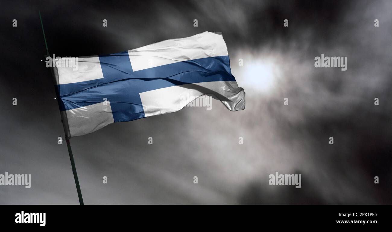 Bandiera della russia e bandiera della finlandia immagini e fotografie ...