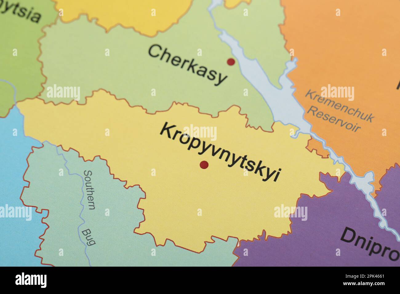 Mappa di kropyvnytskyi immagini e fotografie stock ad alta risoluzione - Alamy