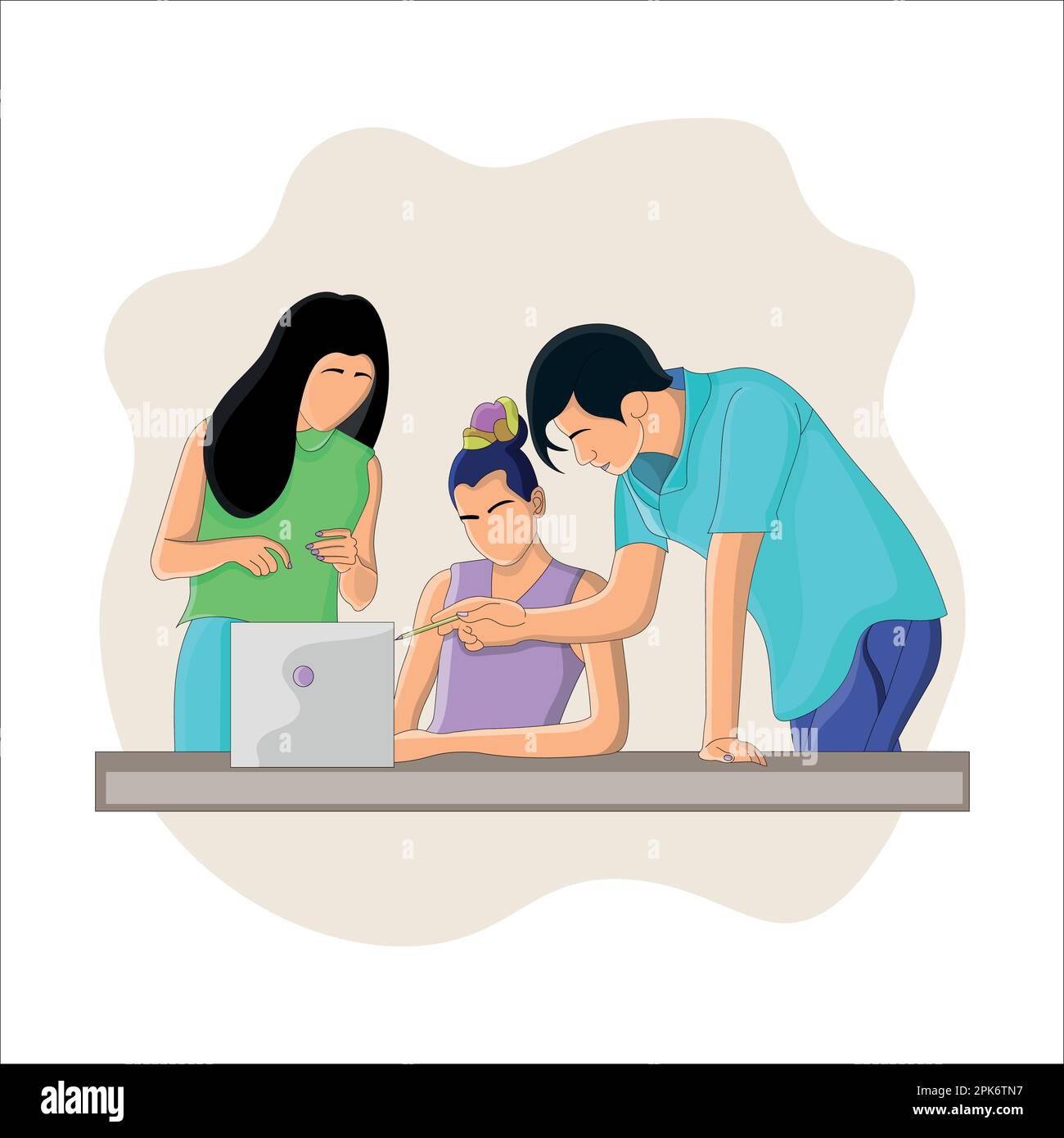 Alumno dibujo Immagini Vettoriali Stock - Alamy