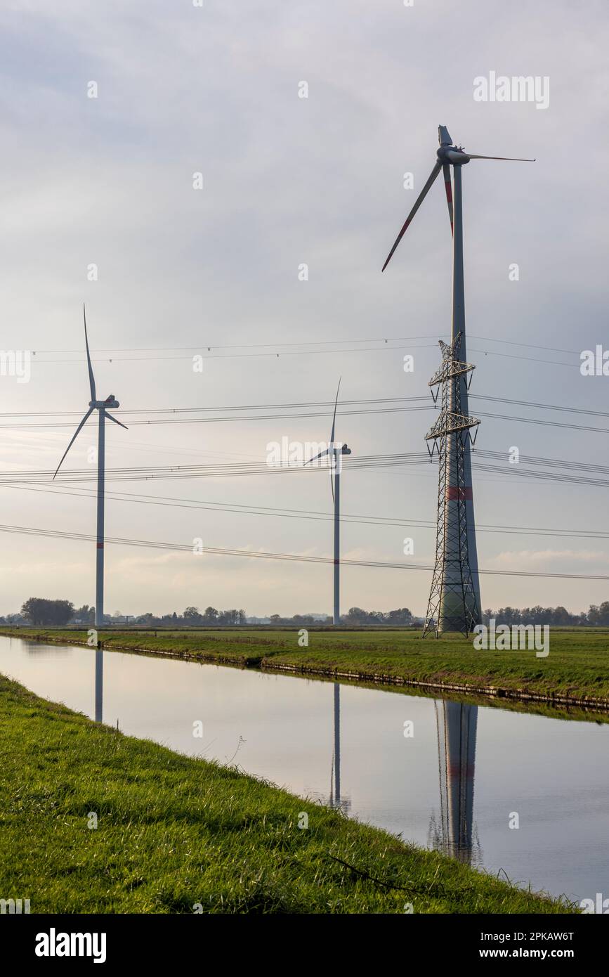 Pala rotta del rotore di una turbina enercon immagini e fotografie ...