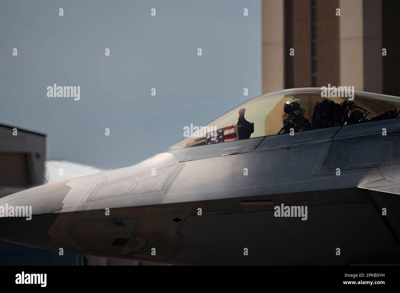 STATI UNITI Andrew Gray, comandante del 71st Fighter Squadron, Joint ...