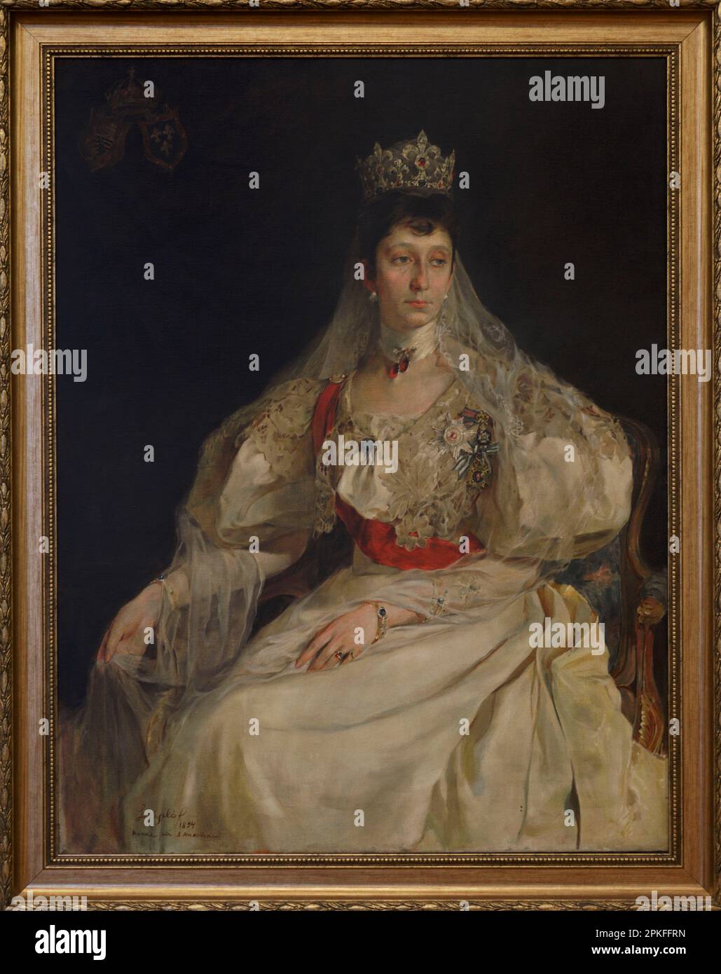 Maria Luisa di Borbone-Parma (1870-1899). Principessa consorte di ...