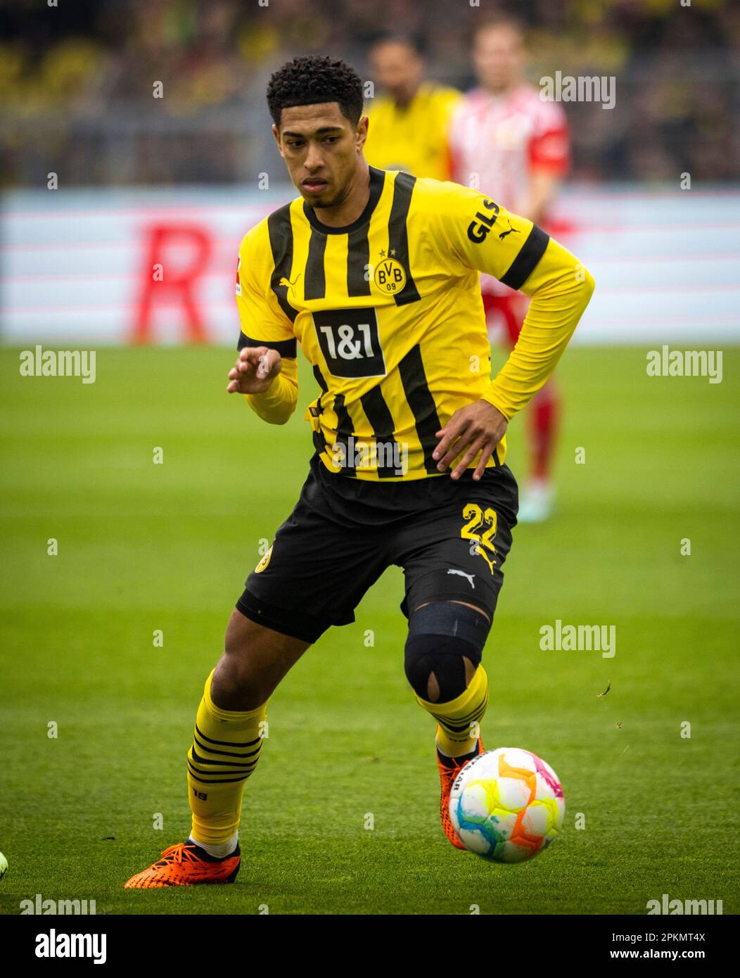 Dortmund, Germania. 8th Apr, 2023. Jude Bellingham (BVB) Borussia ...