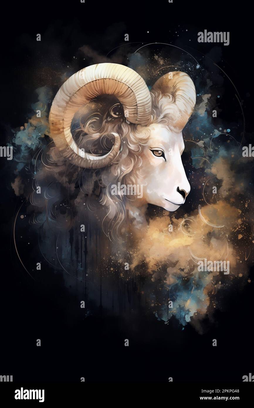 Ariete segno zodiacale e costellazione immagini e fotografie stock ad ...