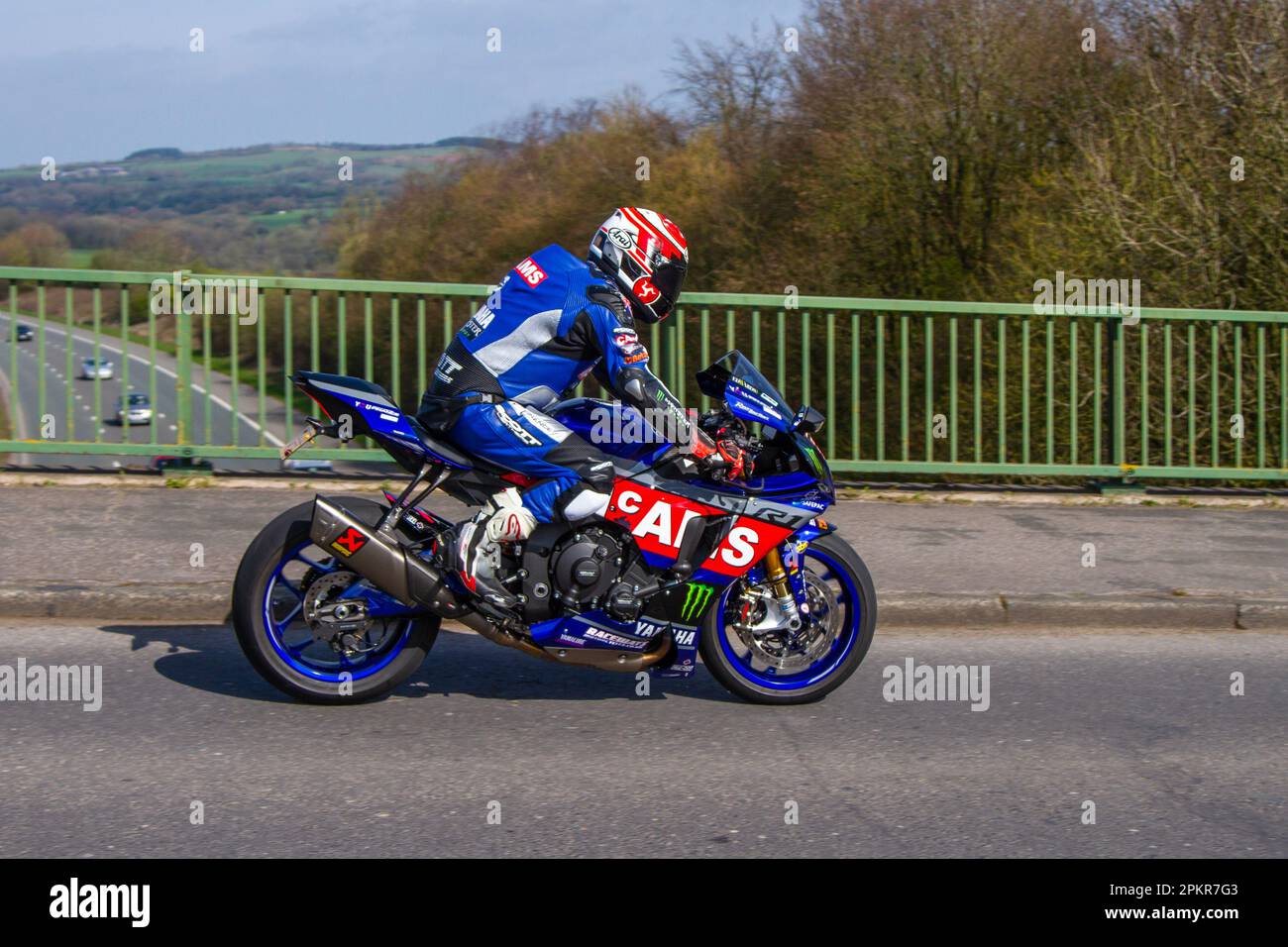 Yamaha yzf r1 moto supersportiva immagini e fotografie stock ad alta risoluzione - Alamy