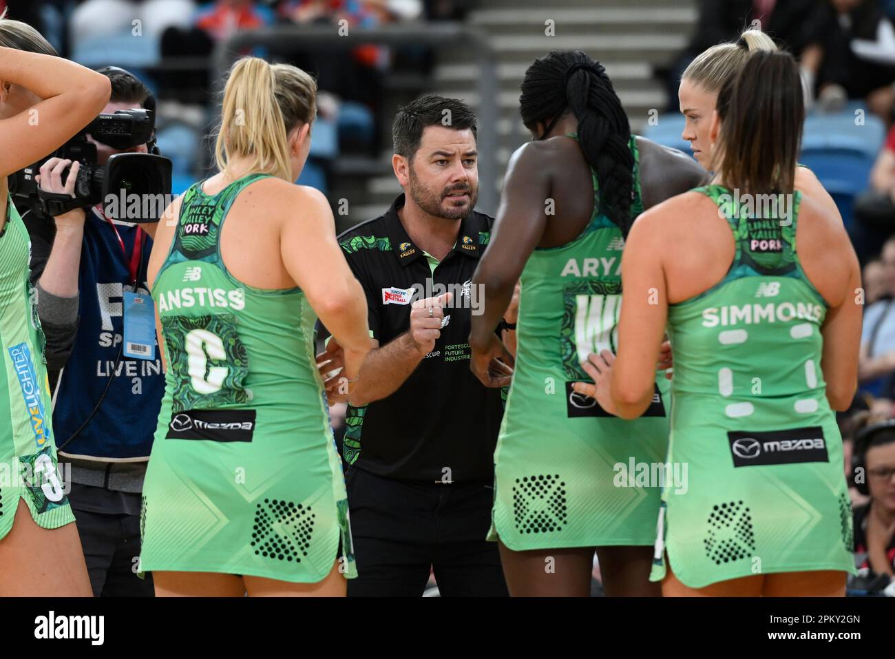 10th aprile 2023; Ken Rosewall Arena, Sydney, NSW, Australia: Suncorp ...