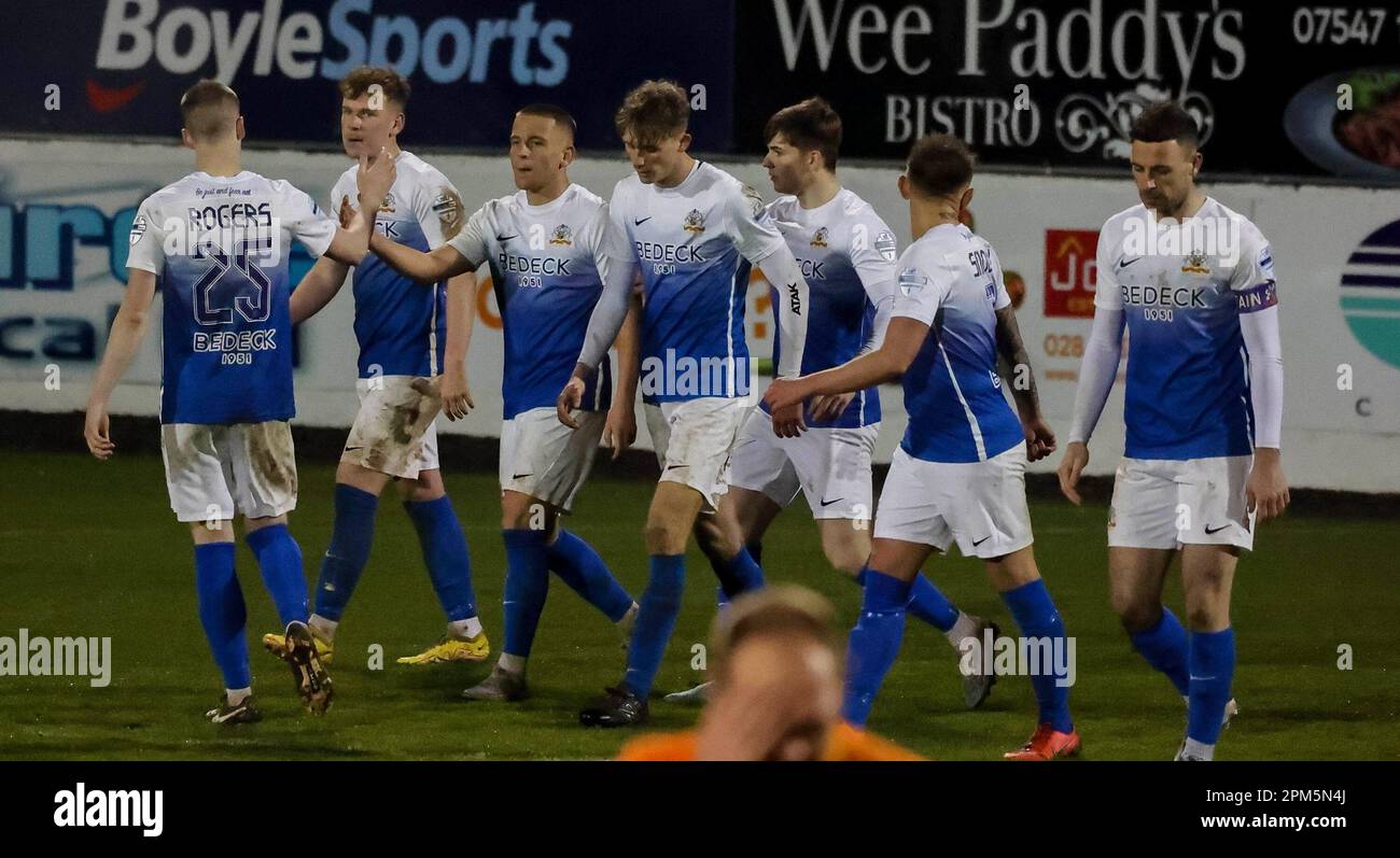 Glenavon ballymena united 2023 immagini e fotografie stock ad alta risoluzione - Alamy