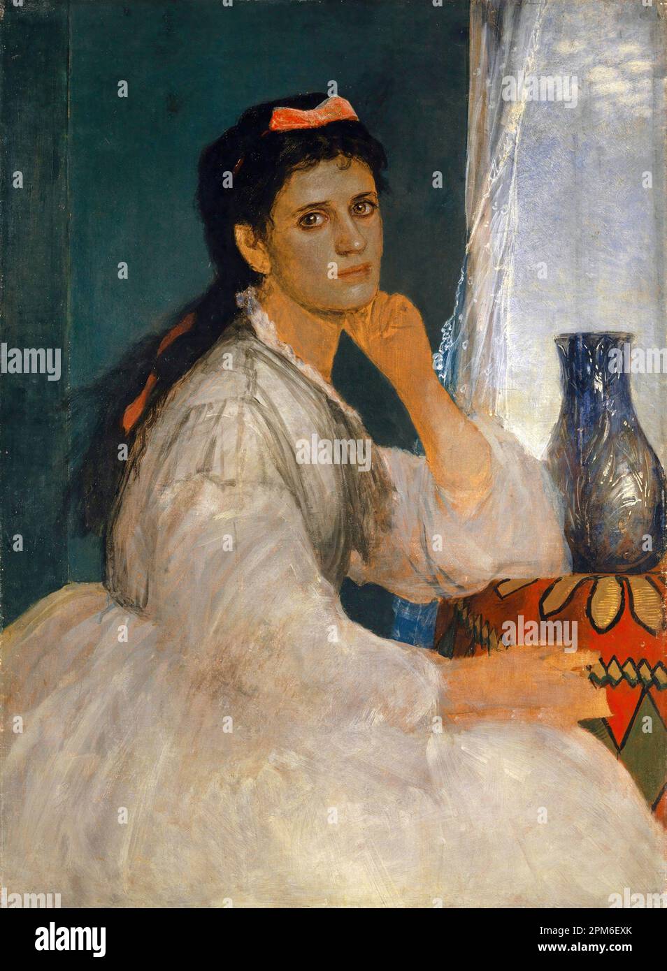 Ritratto di Clara Böcklin, figlia maggiore dell'artista (1872-1873 ...