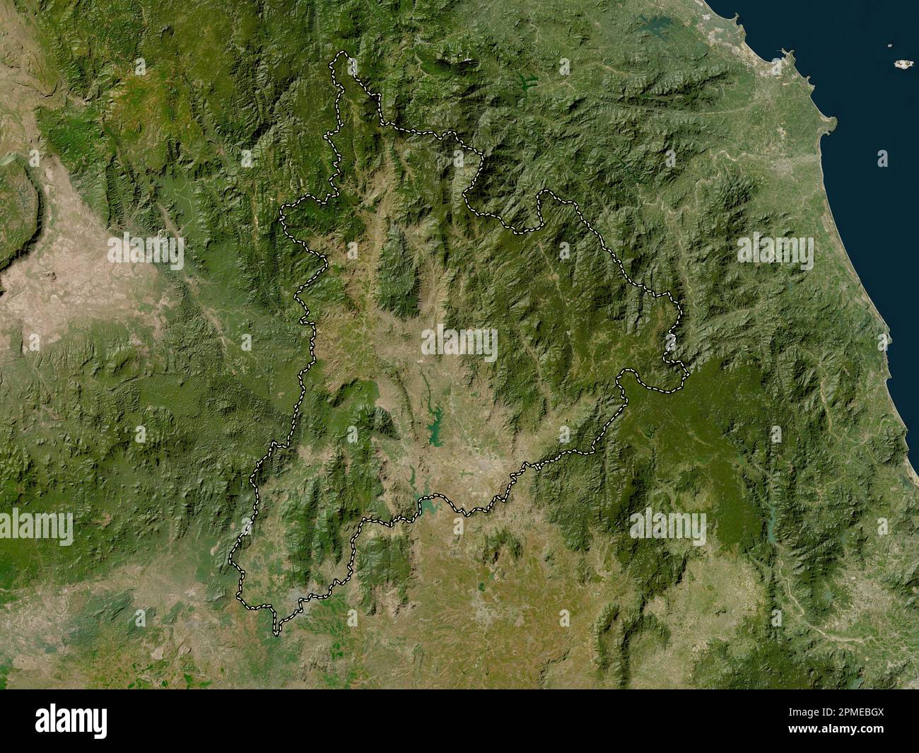 Vietnam map satellite geography immagini e fotografie stock ad alta risoluzione - Alamy