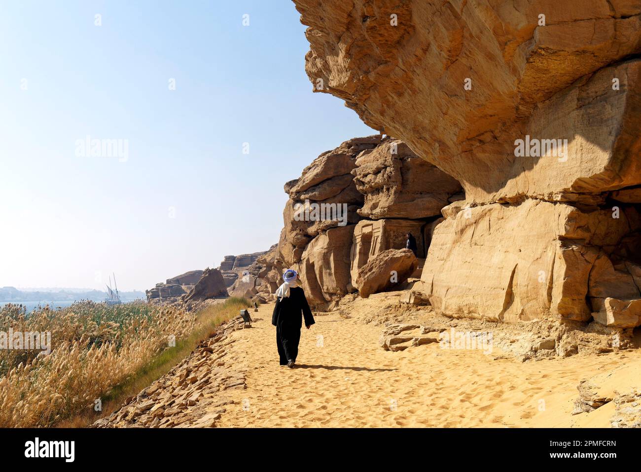 Egitto, Alto Egitto, valle del Nilo, Gebel Silsileh (Jebel Silsilah ...