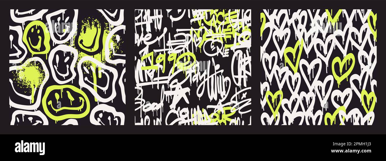 Slogan di street art Immagini Vettoriali Stock - Alamy