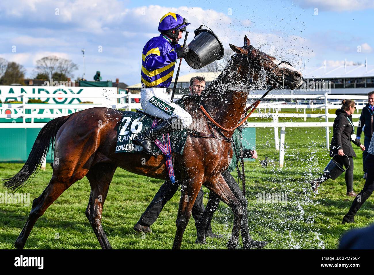 15th aprile 2023; Aintree Racecourse, Aintree, Merseyside, Inghilterra ...