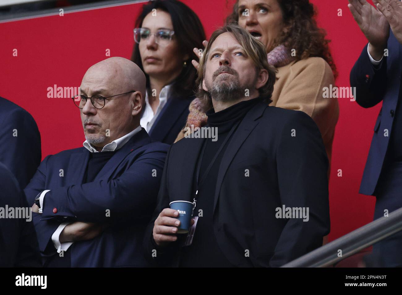 AMSTERDAM - (LR) Maurits Hendriks, direttore tecnico di Ajax Sven ...