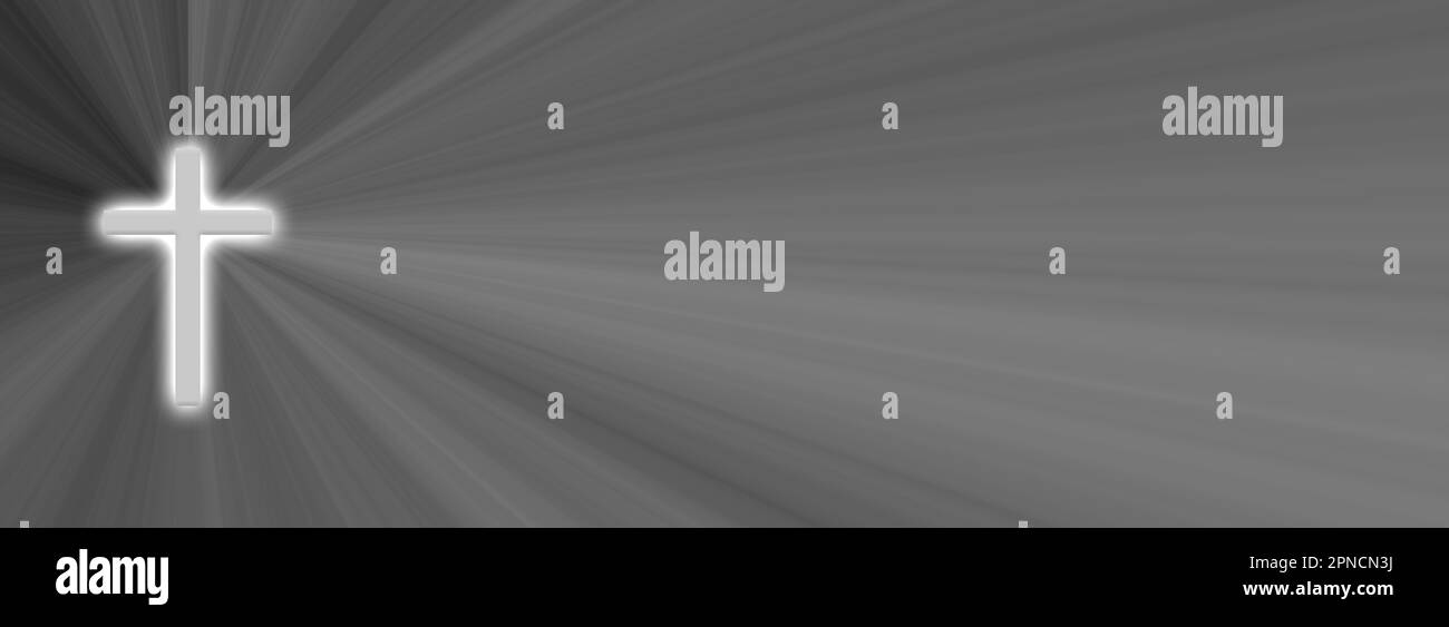 Simbolo della croce bianca Foto e Immagini Stock in Bianco e Nero - Alamy