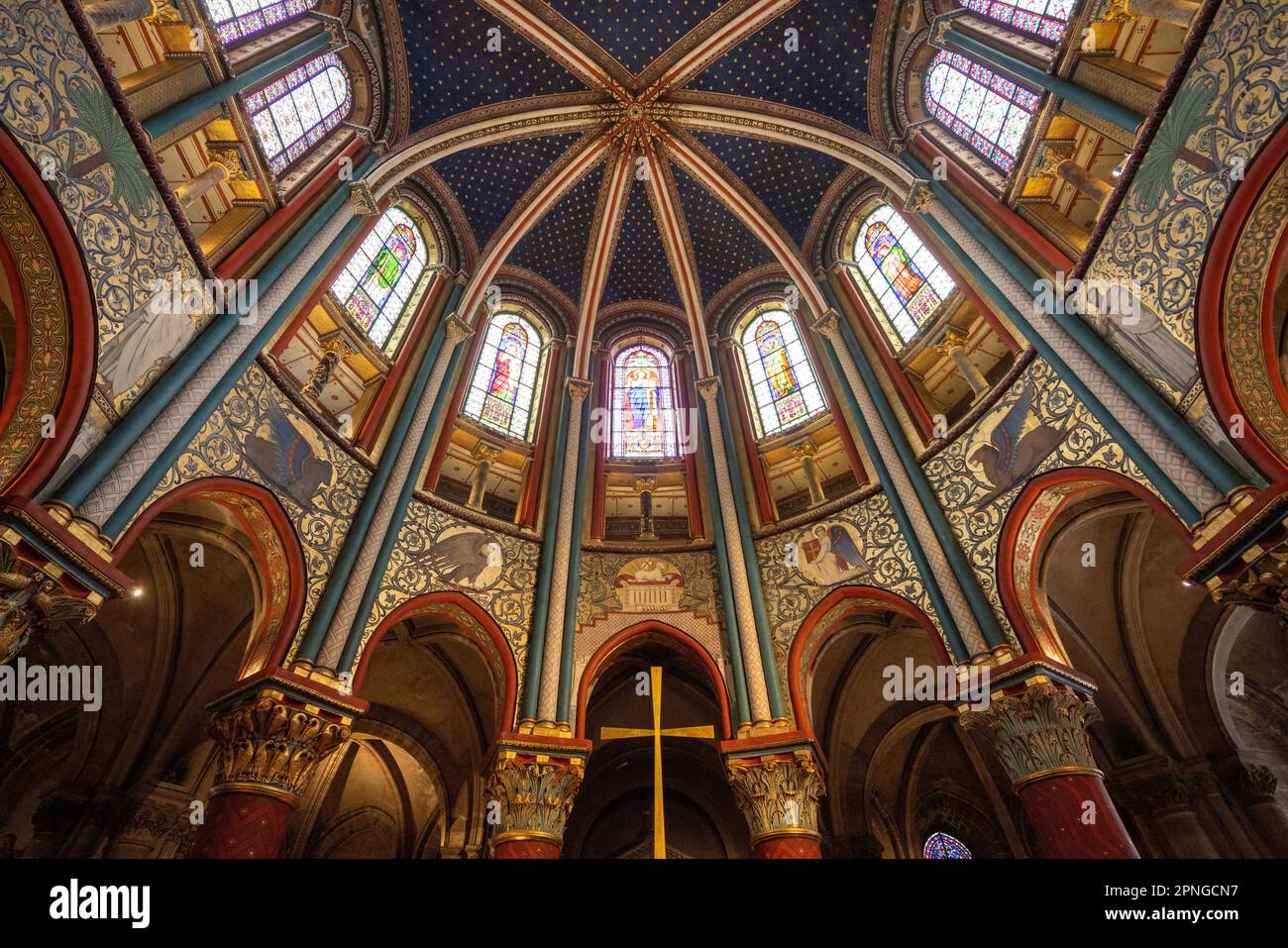 Abside della chiesa gotica immagini e fotografie stock ad alta ...