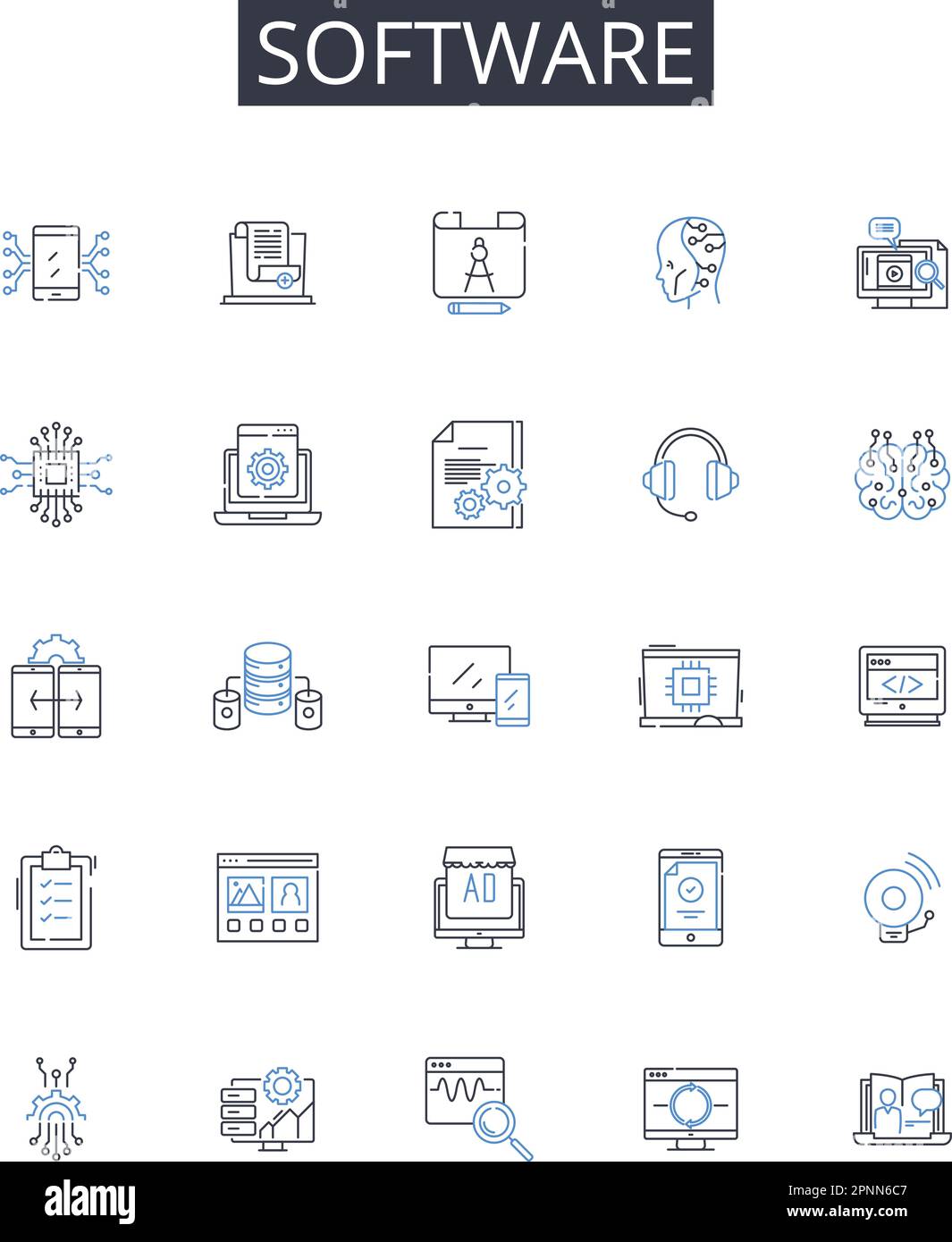 Software algoritmico Immagini Vettoriali Stock - Alamy