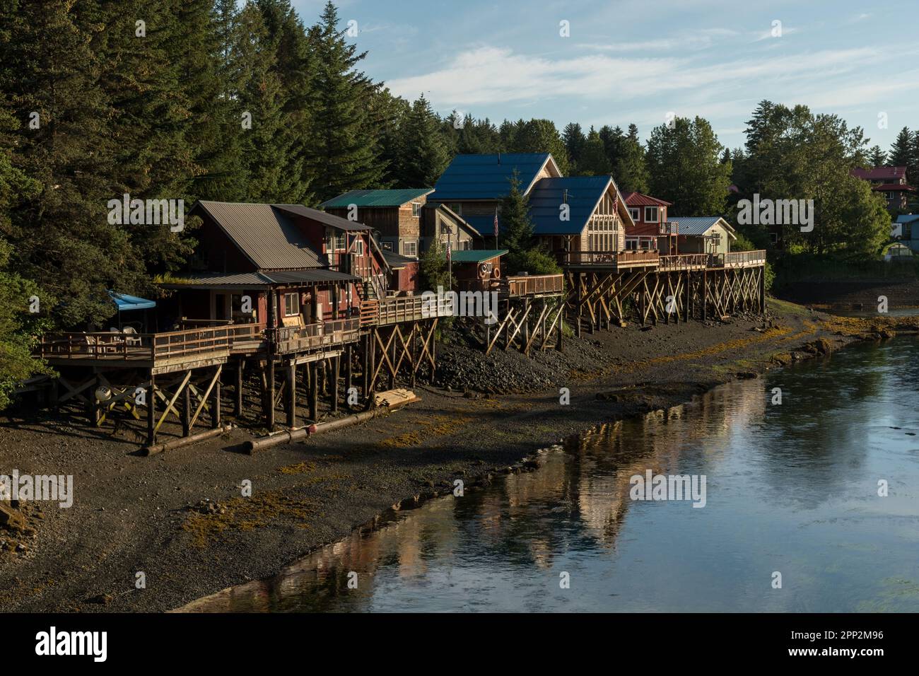 Kachemak baia seldovia slough immagini e fotografie stock ad alta ...
