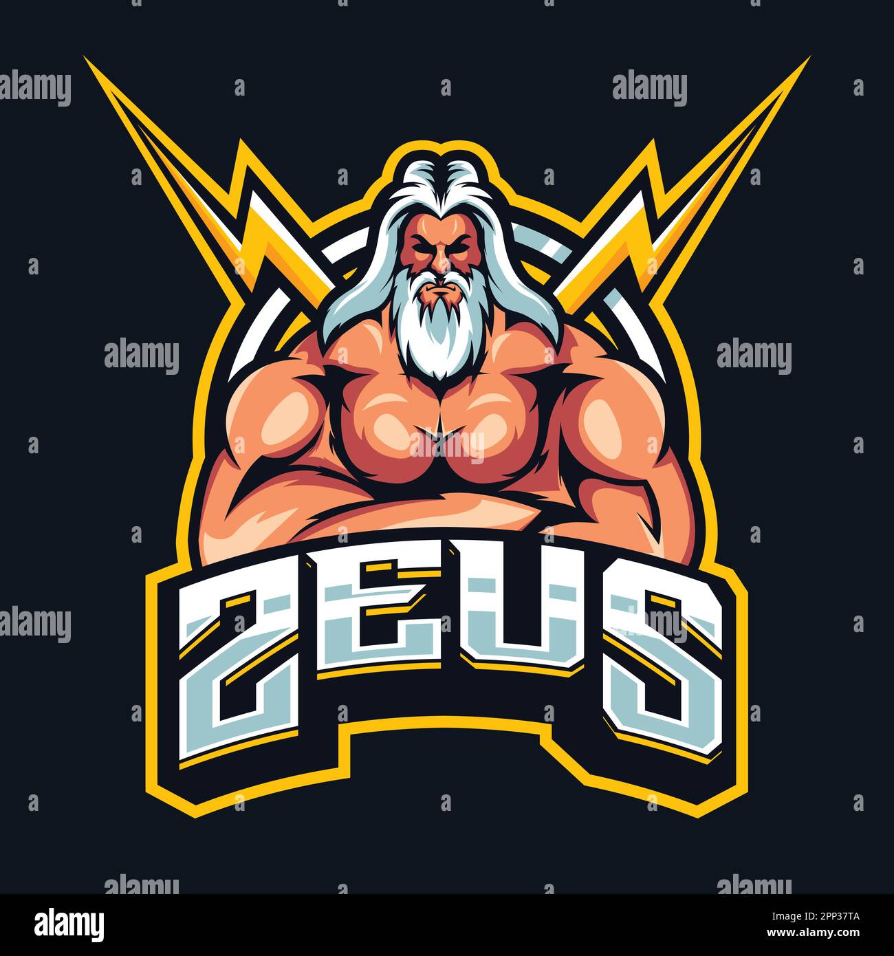 Zeus symbol Immagini Vettoriali Stock - Alamy