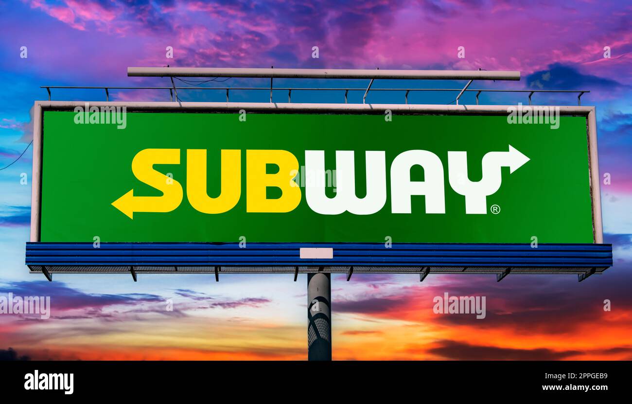 Subway restaurant logo immagini e fotografie stock ad alta risoluzione ...