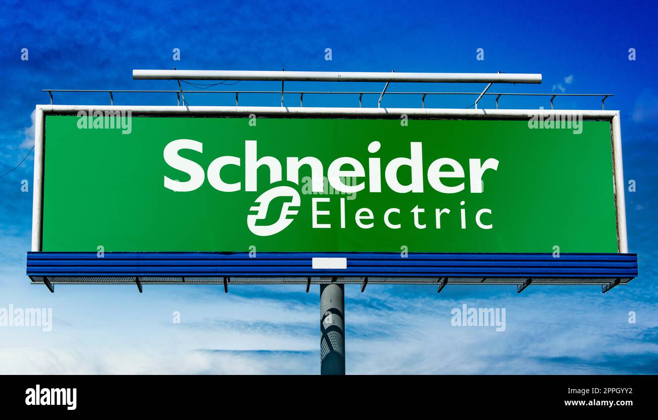Logo elettrico schneider immagini e fotografie stock ad alta ...