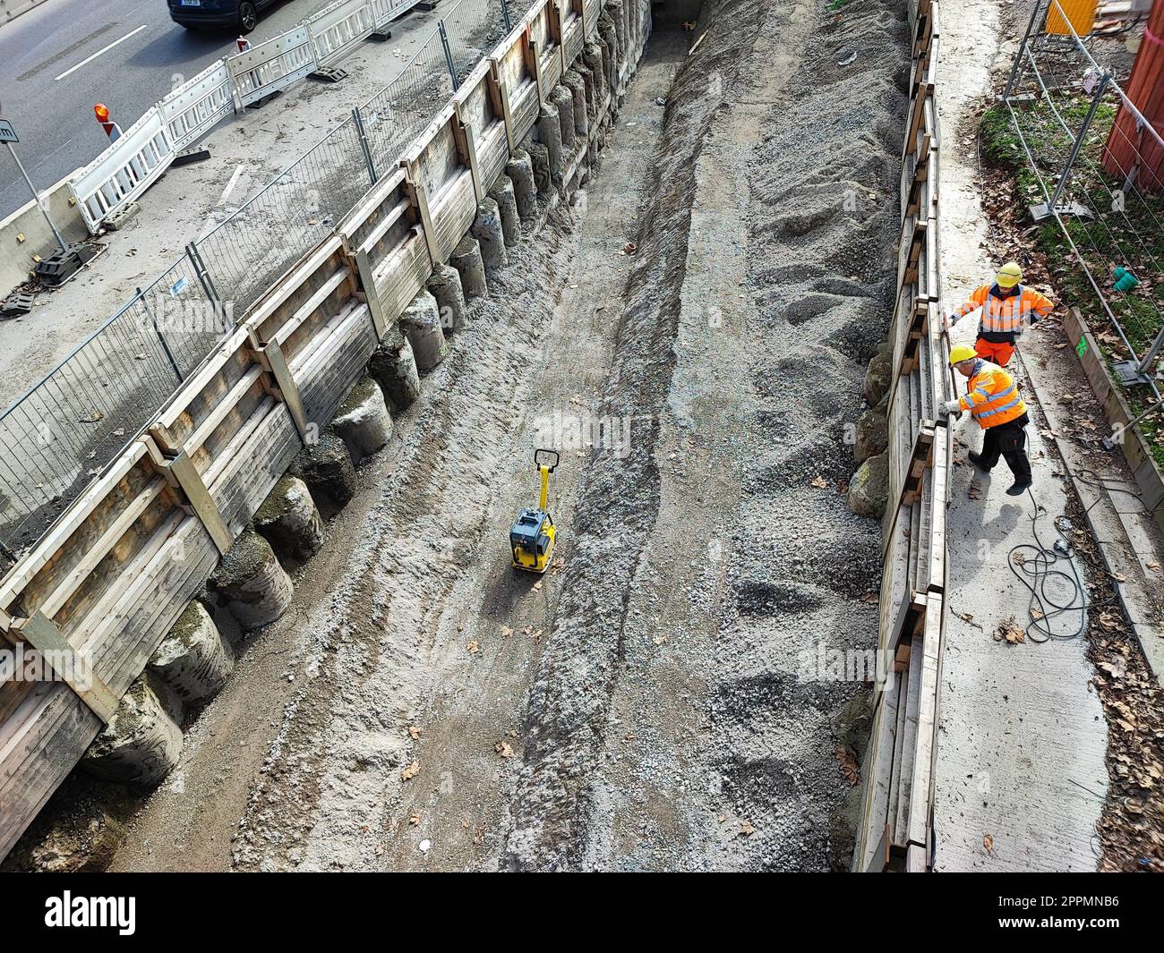 Lavoratori in un cantiere immagini e fotografie stock ad alta ...