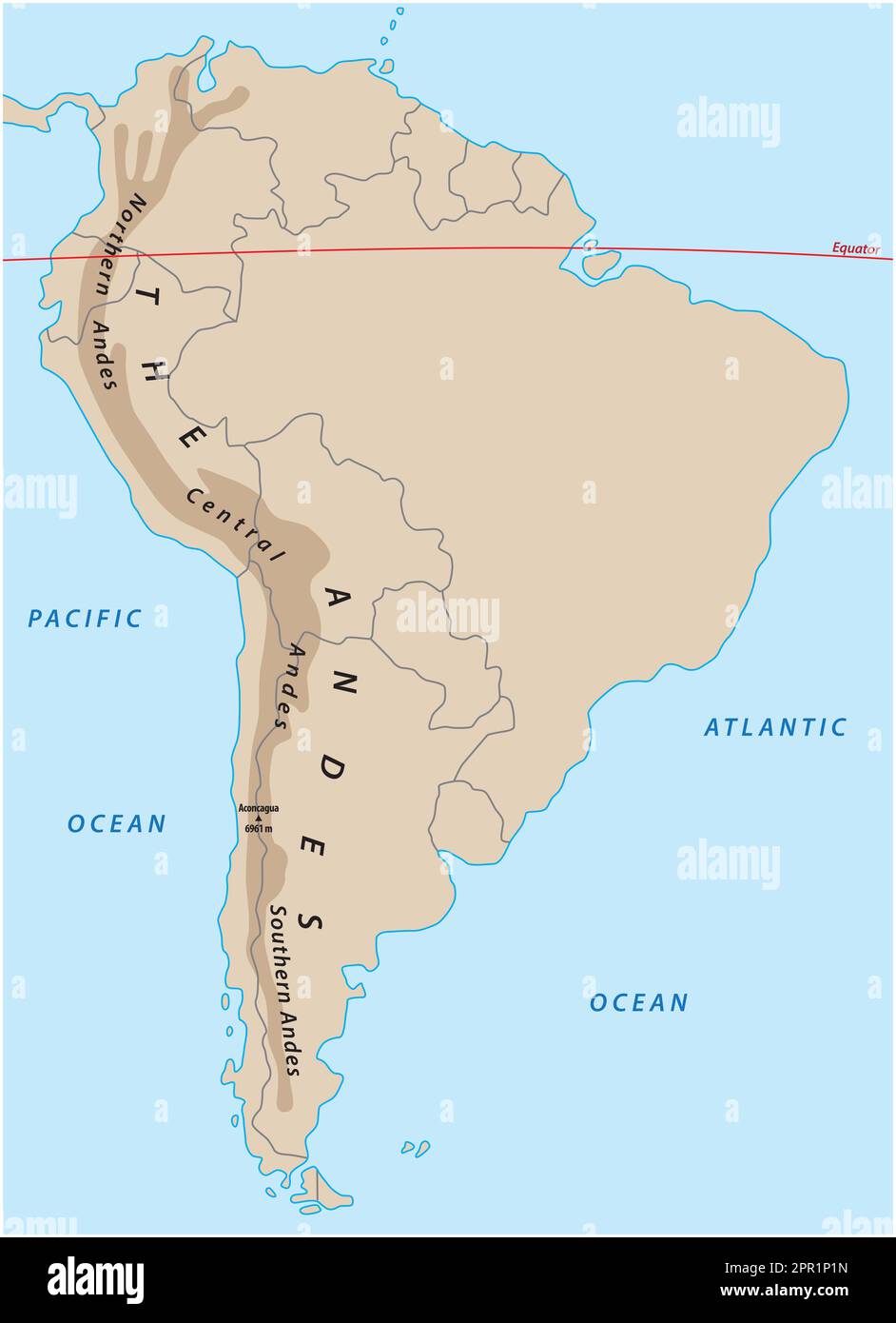 Mappa della collina sud Immagini Vettoriali Stock - Alamy