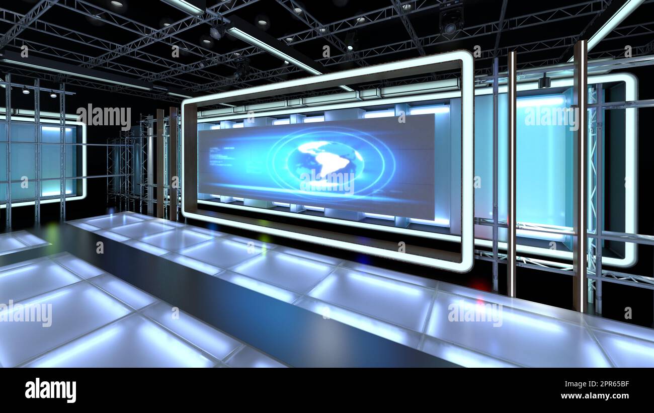 Sfondo dello studio televisivo immagini e fotografie stock ad alta risoluzione - Alamy
