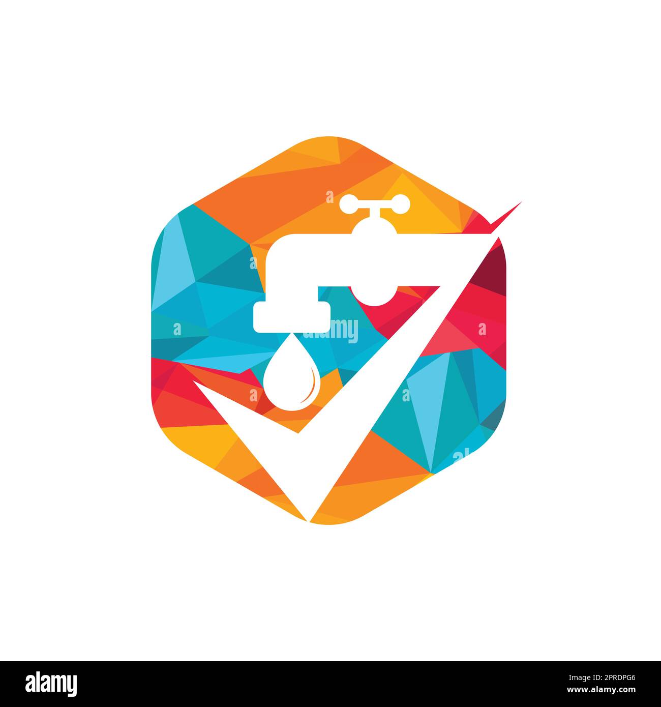 Controllare l'illustrazione del modello del logo dell'impianto ...