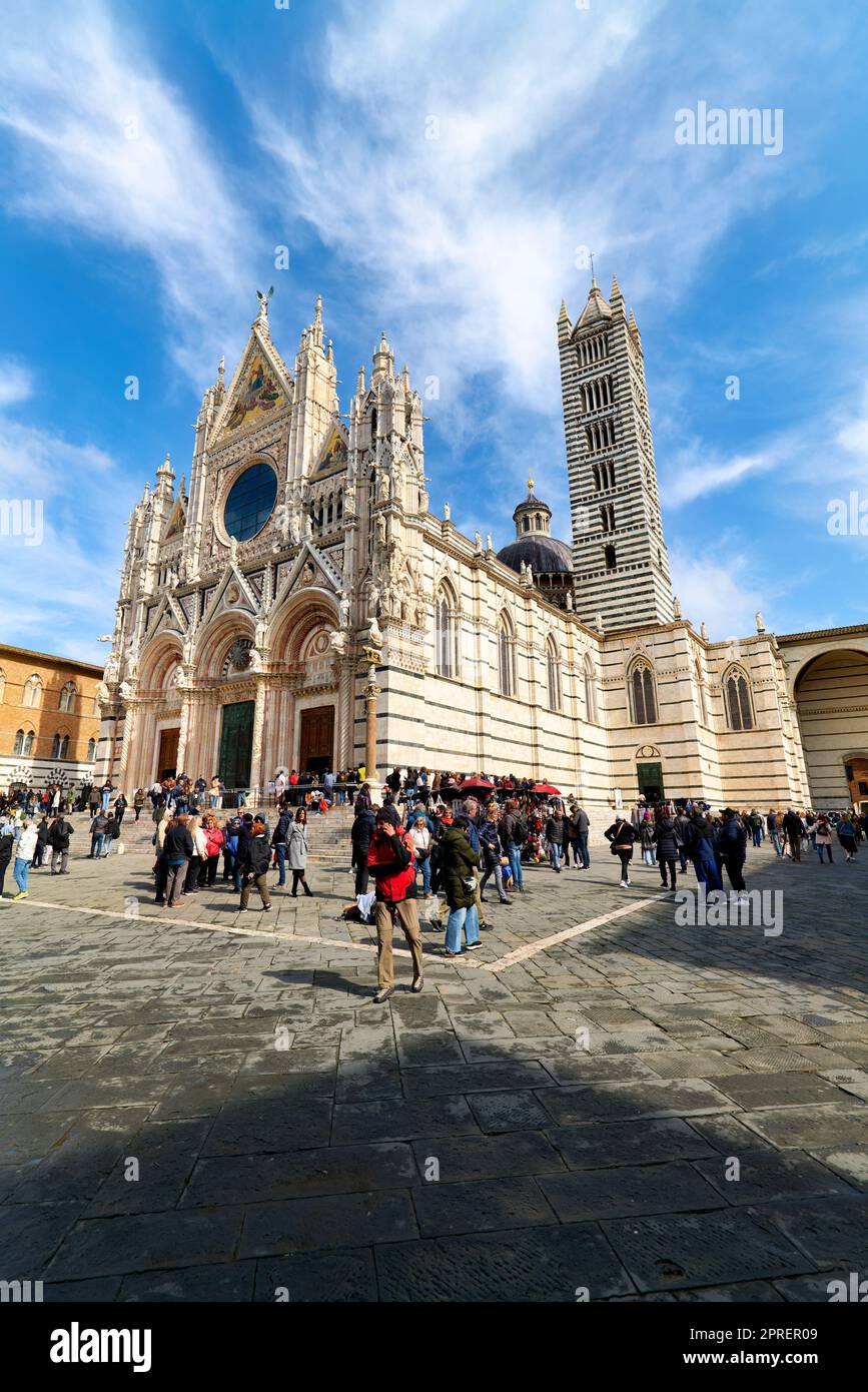Architettura medievale di siena immagini e fotografie stock ad alta ...
