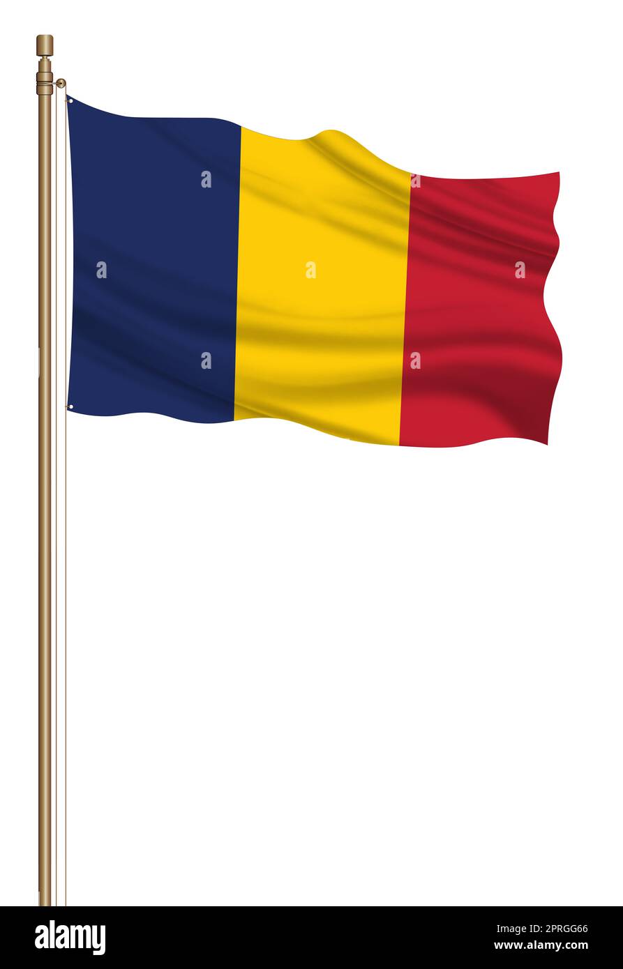 Bandiera del ciad del sud africa immagini e fotografie stock ad alta ...