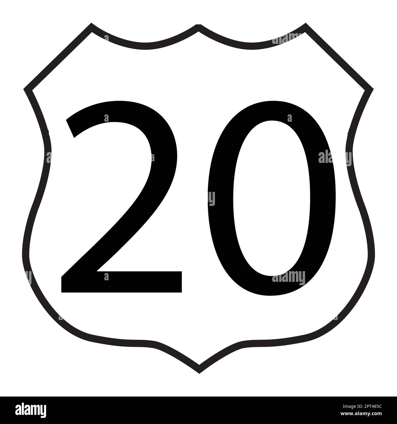 Autostrada 20 Immagini Vettoriali Stock - Alamy