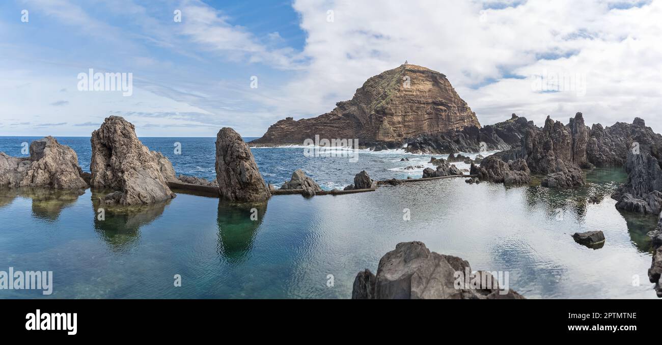 Isola di Madeira Portogallo - 04 19 2023: Vista panoramica delle ...