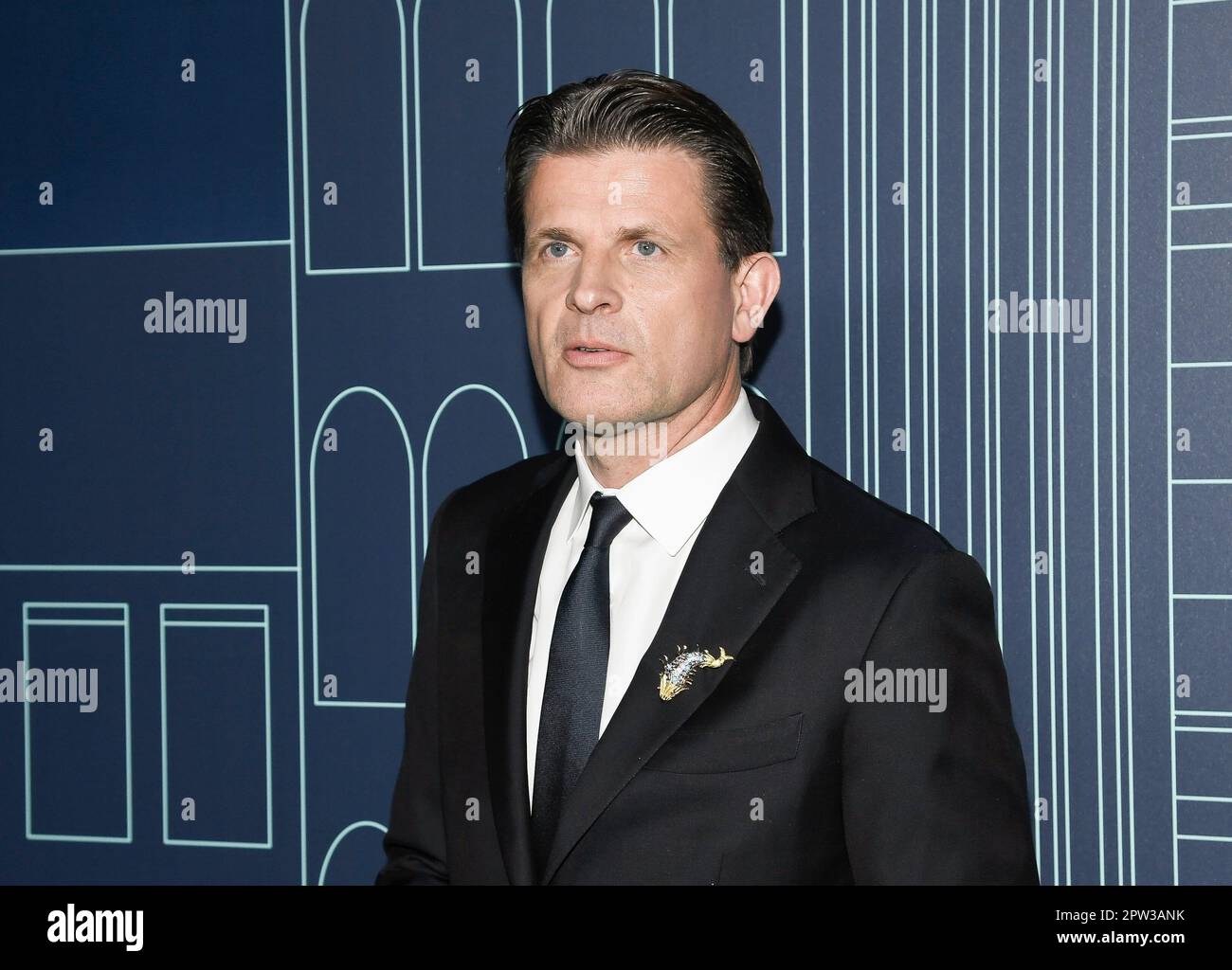 Tiffany & Co. president & CEO Anthony Ledru attends the Tiffany & Co. Fifth Avenue flagship ...