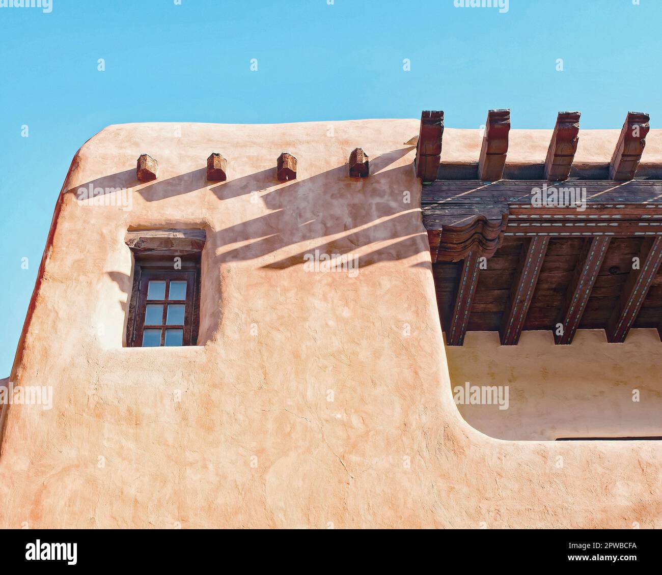 Pueblo revival style architecture immagini e fotografie stock ad alta ...
