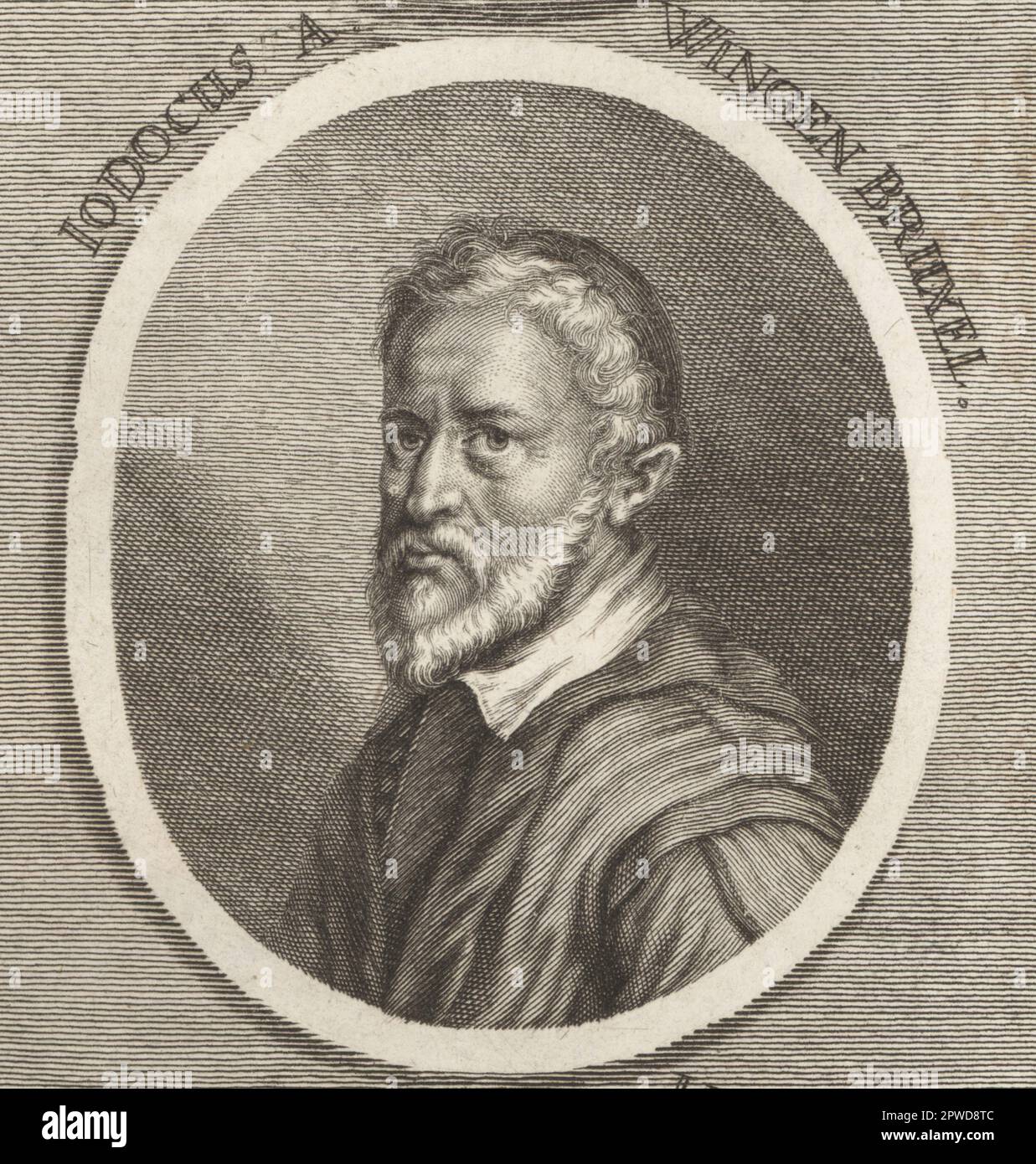 Joos van Winghe, pittore fiammingo e tipografo, 1544–1603. Ha lavorato a Bruxelles e Francoforte ...