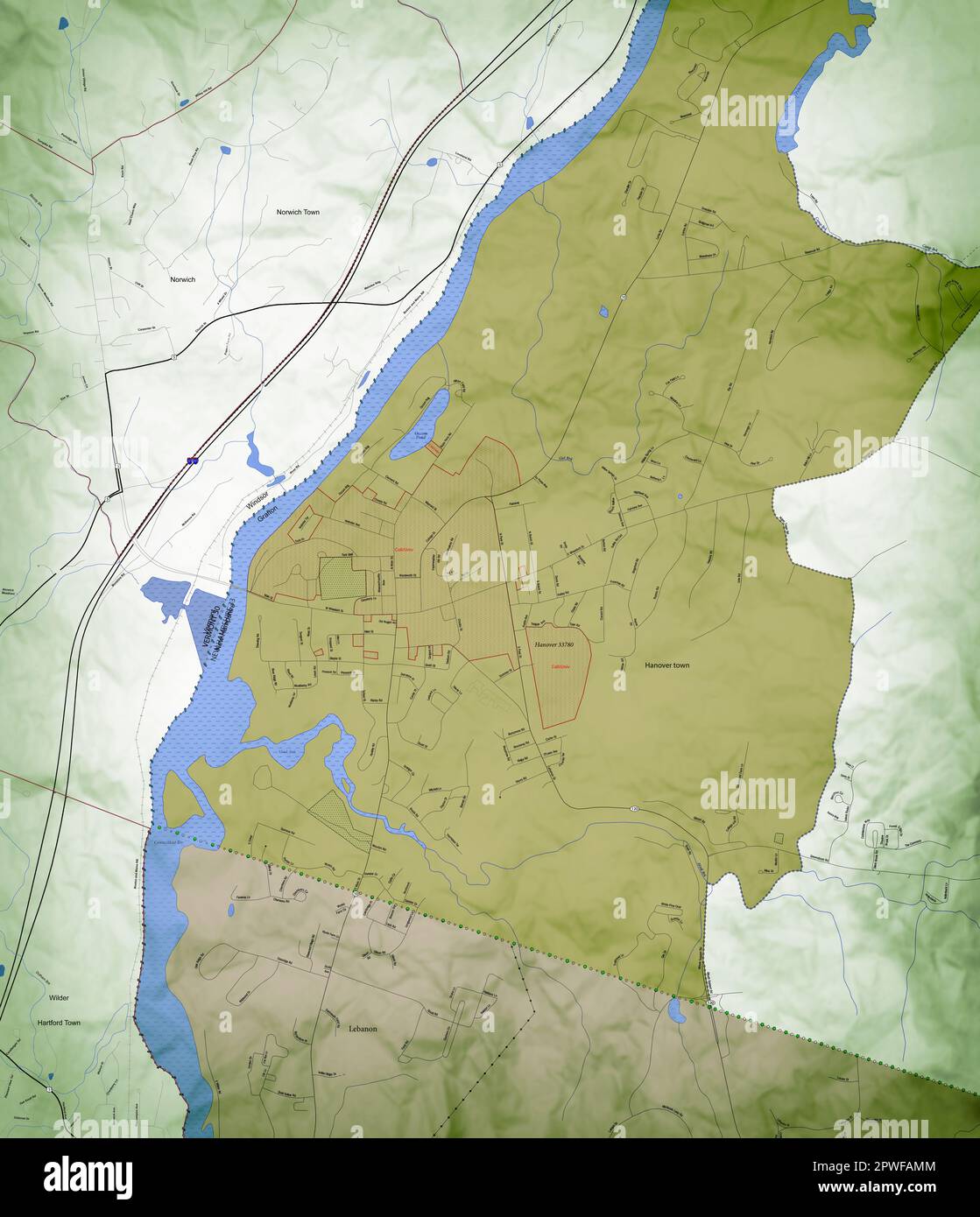 Mappa di hanover immagini e fotografie stock ad alta risoluzione - Alamy