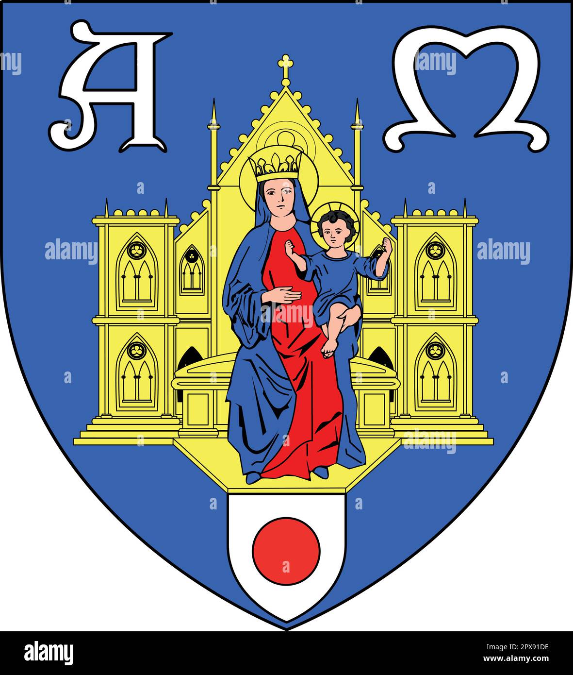 Montpellier illustration Immagini Vettoriali Stock - Alamy