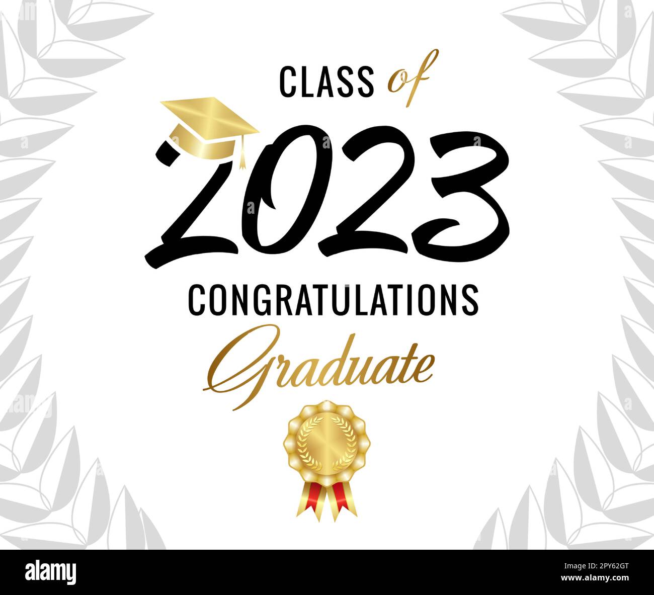 Ceremonia de graduación 2023 Immagini Vettoriali Stock - Alamy