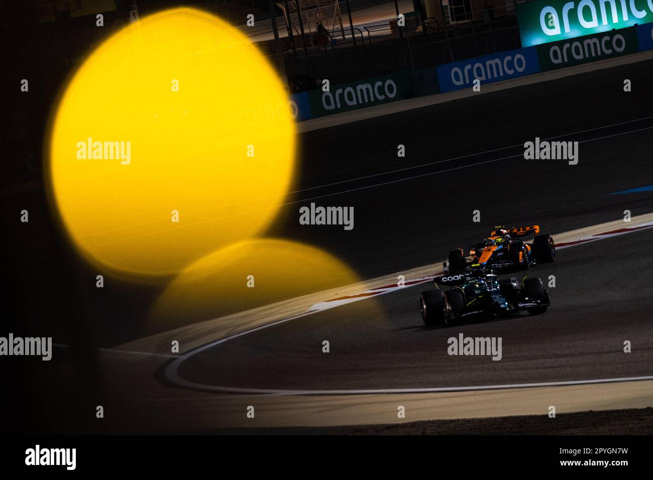 MANAMA, BAHRAIN, circuito di Sakhir, 3. Marzo 2023: Durante il Gran ...