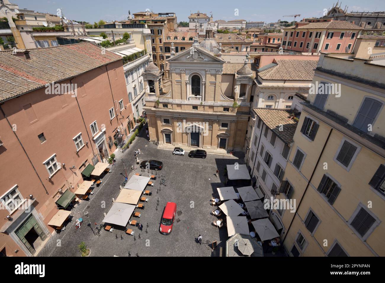 Piazza Capranica, Roma, Italia Foto stock - Alamy