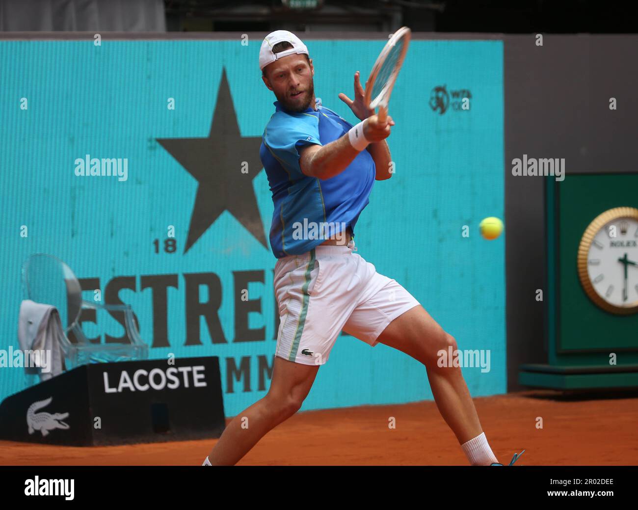 Hugo Grenier di Francia durante il Mutua Madrid Open 2023, ATP Masters ...