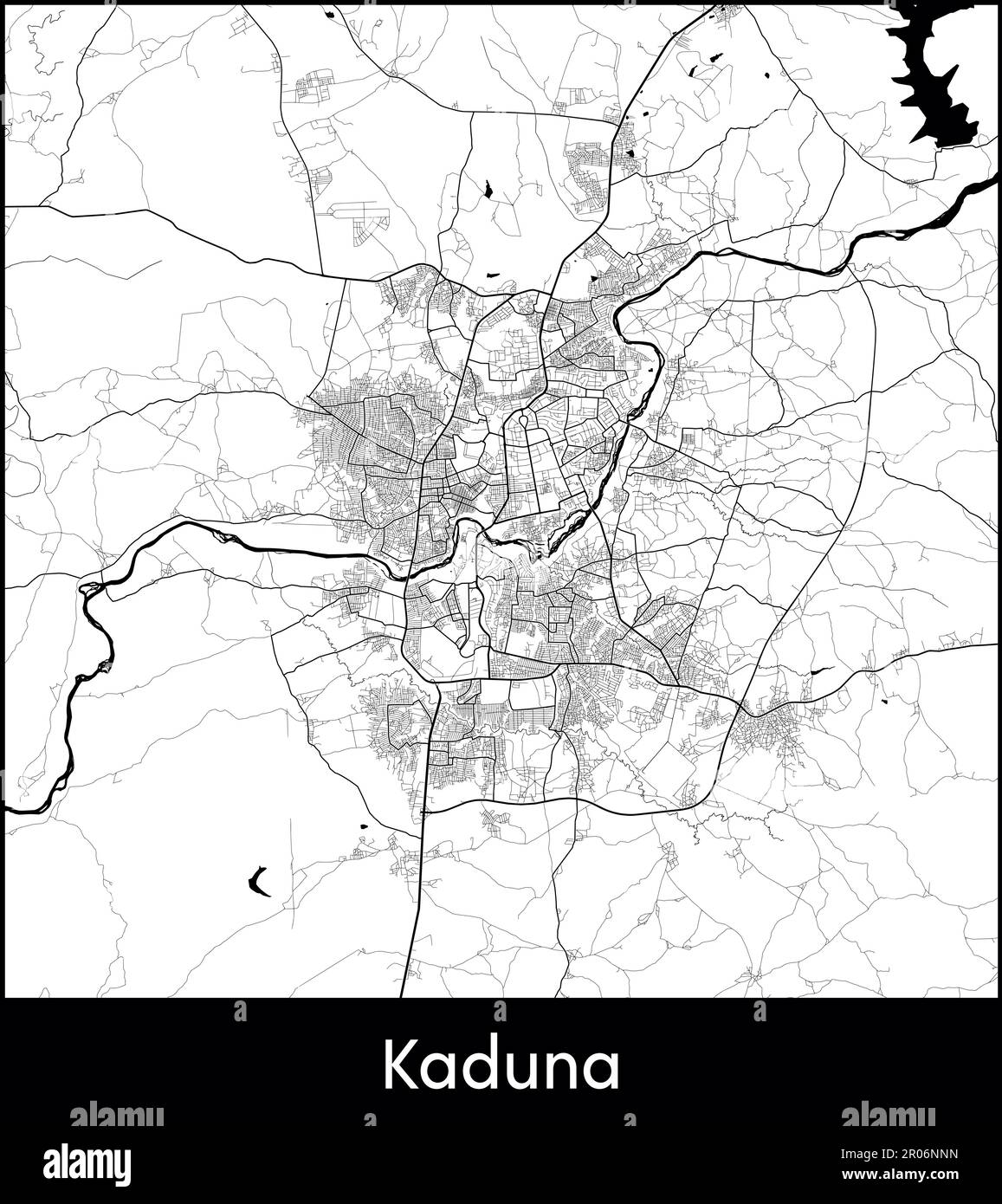 Mappa della nigeria Foto e Immagini Stock in Bianco e Nero - Alamy