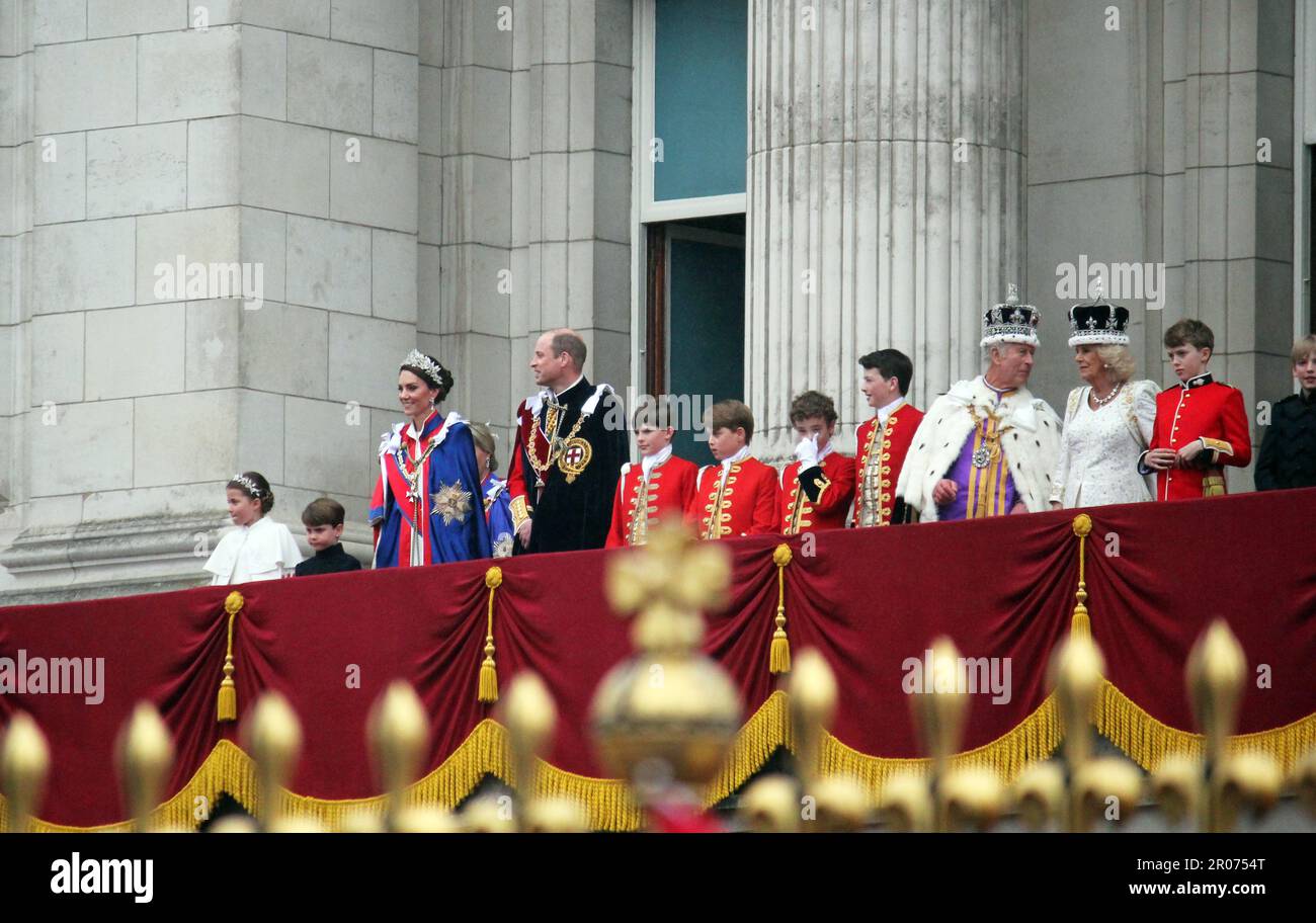 Londra, Inghilterra, Regno Unito. 6th maggio, 2023. Re CARLO III e la Regina Consort Camilla ...