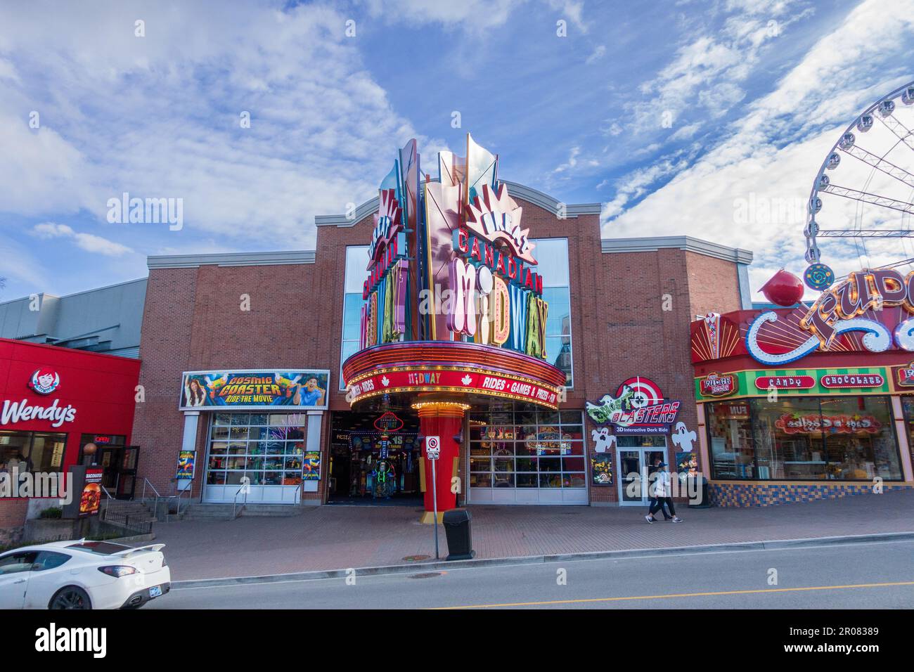 Edificio arcade cascate del niagara immagini e fotografie stock ad alta ...