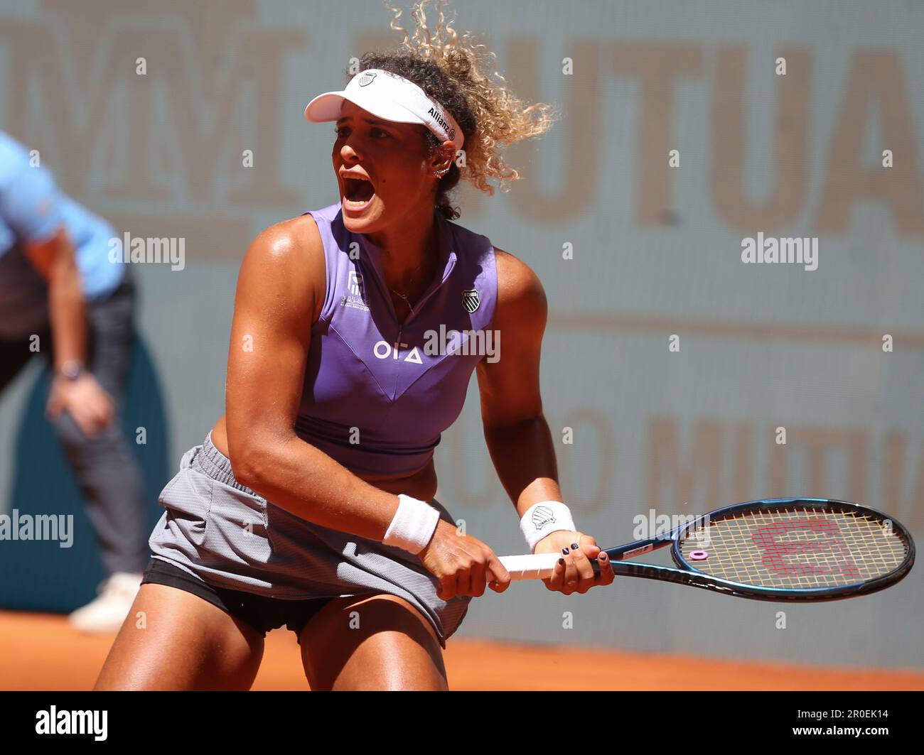 Mayar Sherif di Egypte durante il Mutua Madrid Open 2023, ATP Masters ...