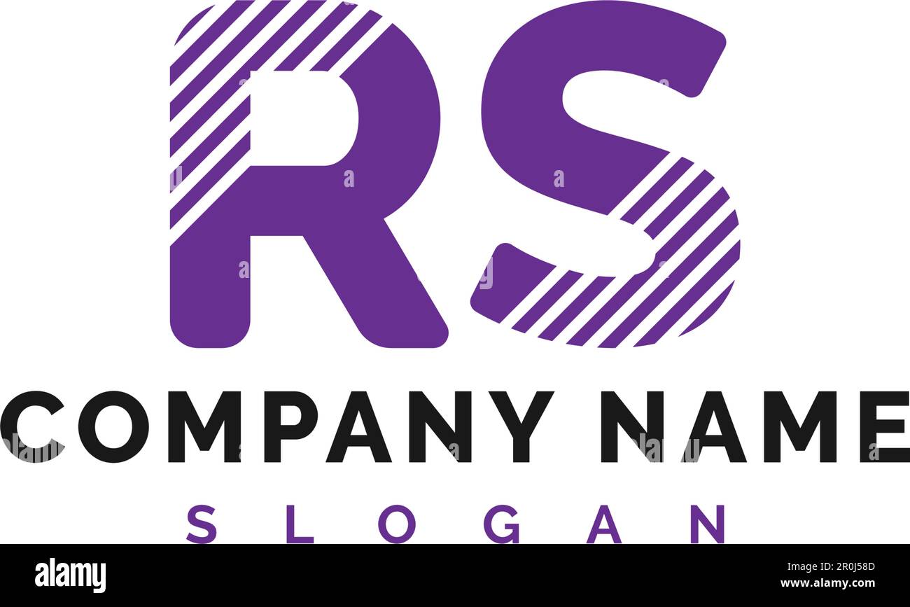 Logo della lettera rs immagini e fotografie stock ad alta risoluzione - Alamy