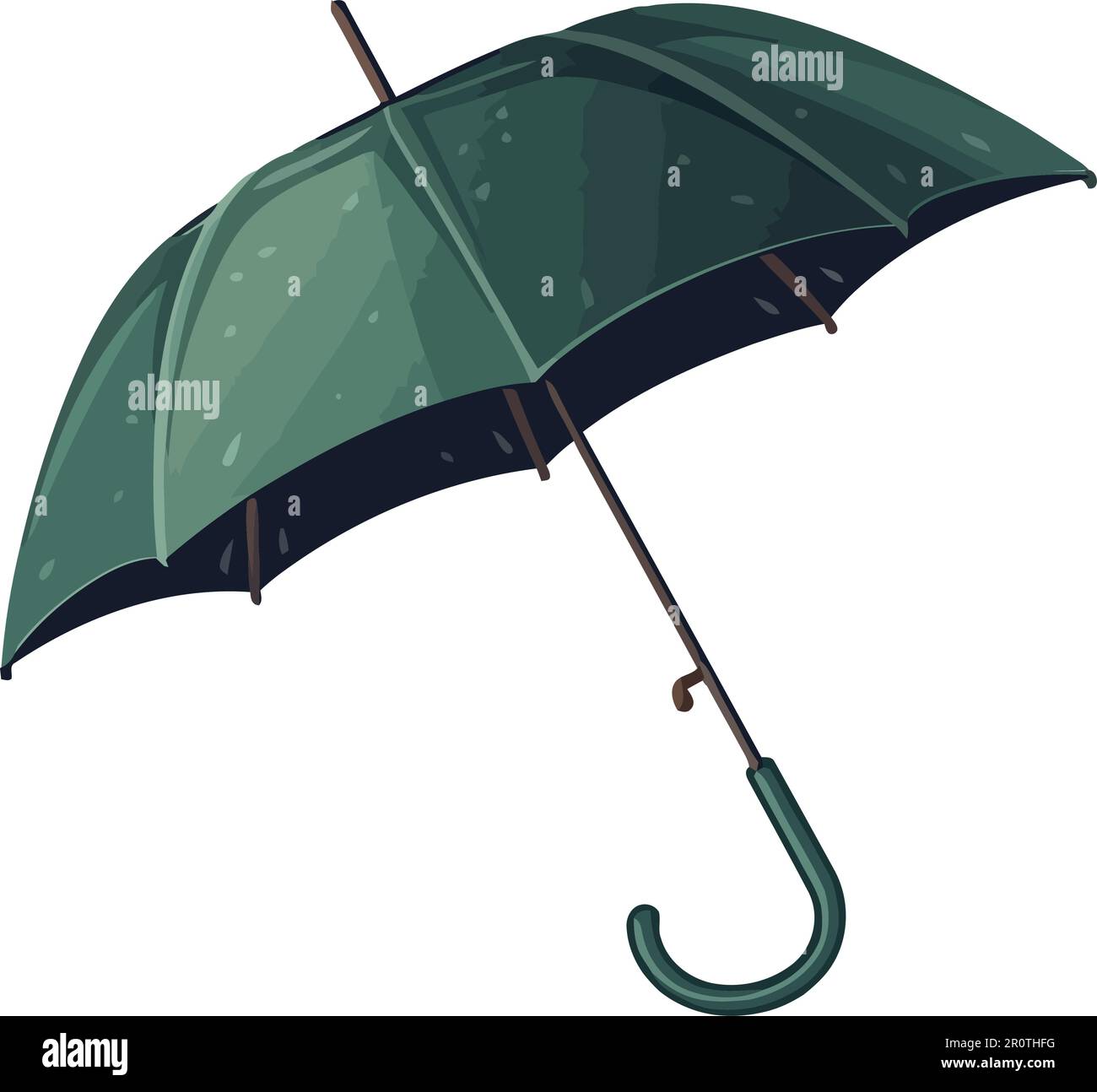 Riparandosi dalla pioggia Immagini Vettoriali Stock - Alamy